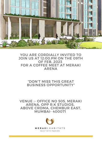 Exclusive Channel Partner Meet by Meraki Habitats | PROPi.IN Events