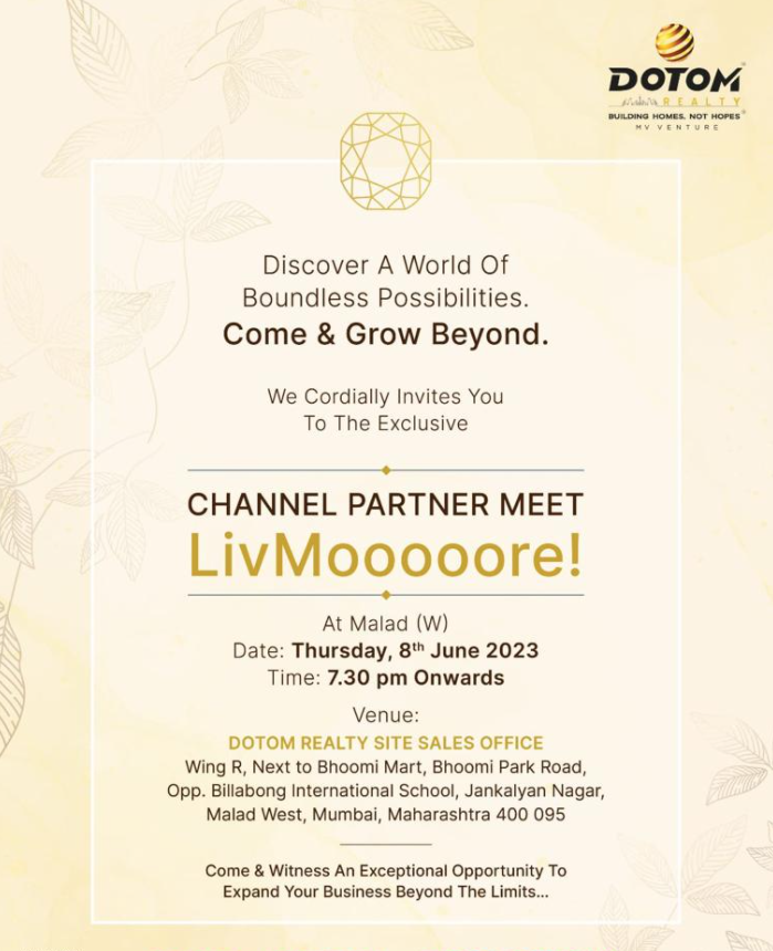 Exclusive Channel Partner Meet by Dotom Realty | PROPi.IN Events